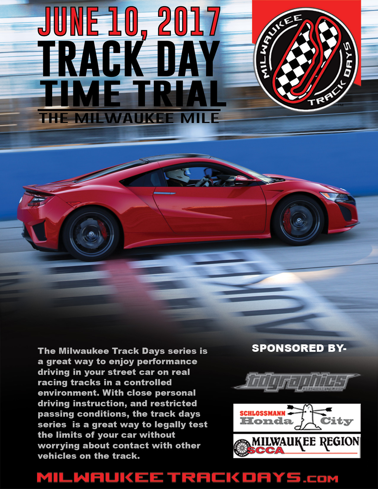 Milwaukee Track Days - SCCA - Milwaukee Mile