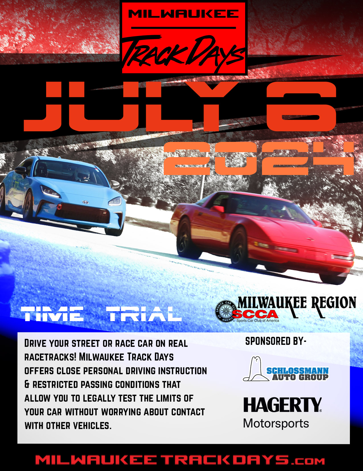 Milwaukee Track Days - Register
