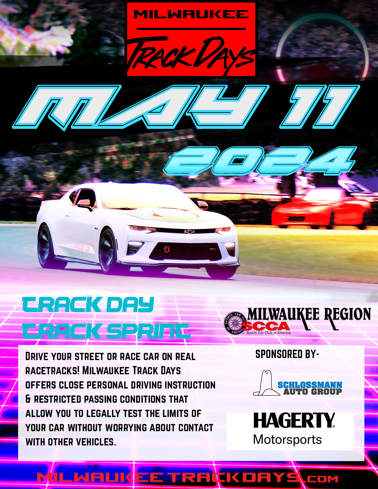 Milwaukee Track Days - Register